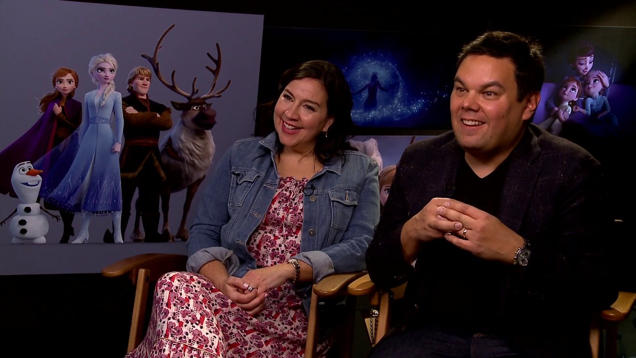 Frozen 2 Song Writers Talk Idina Menzel's Angelic Voice - YouTube