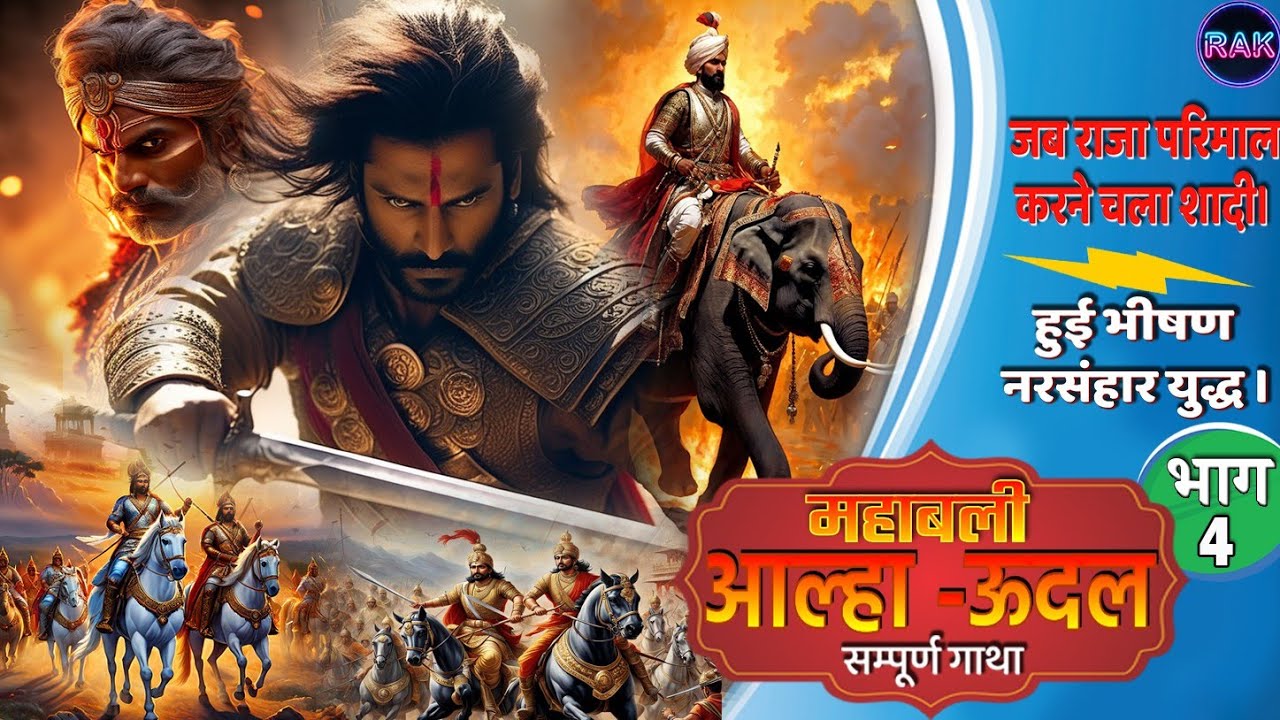 आल्हा ऊदल भाग - 4 | Alha Udal Part- 4 | शादी के कारण युद्ध। - YouTube