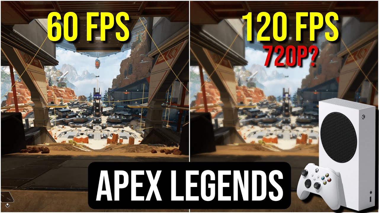 Apex: 120 FPS EN XBOX SERIES S PEEERO 720P? | 60 fps vs 120 fps - YouTube