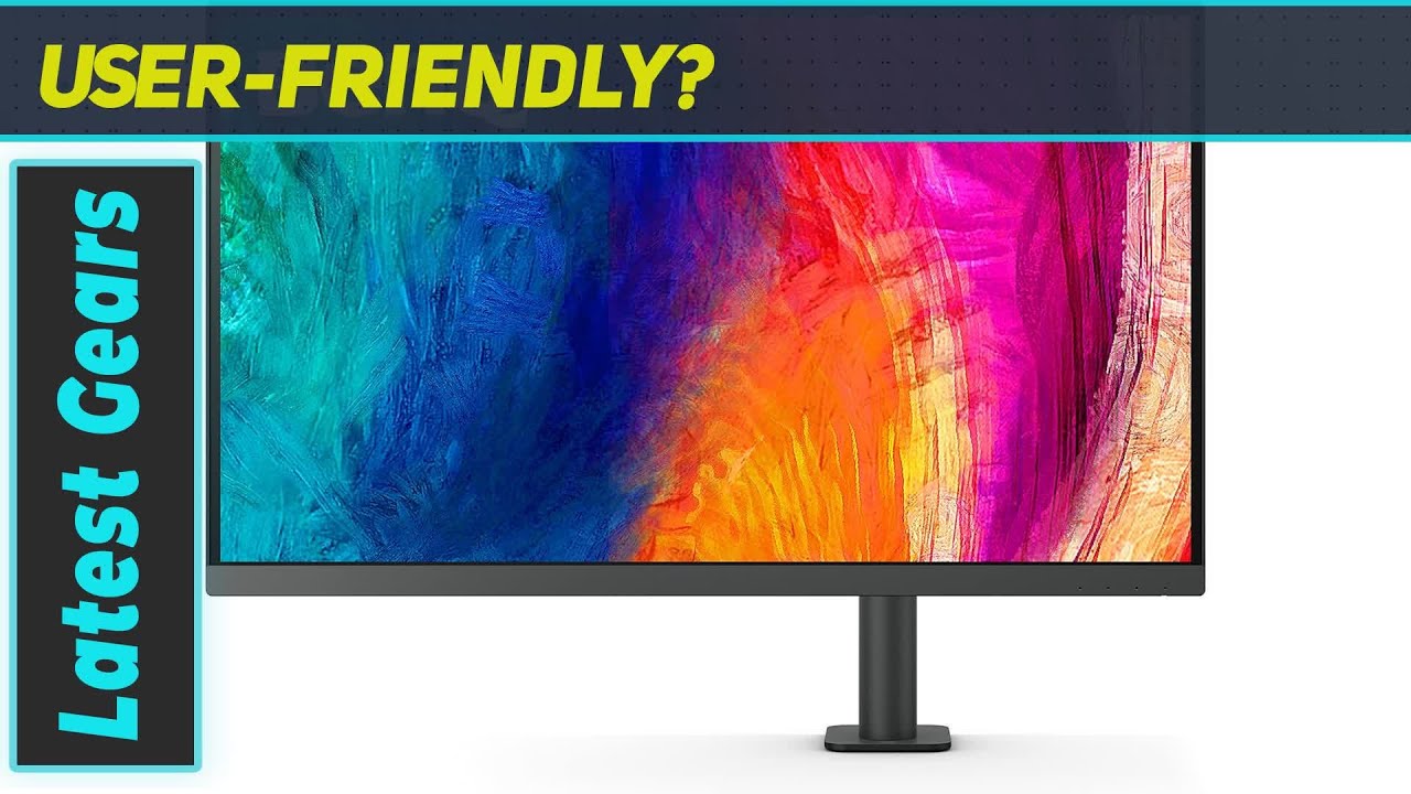 BenQ PD3205UA Ergo Arm Mac-Ready 32" 4K UHD | In-Depth Review - YouTube