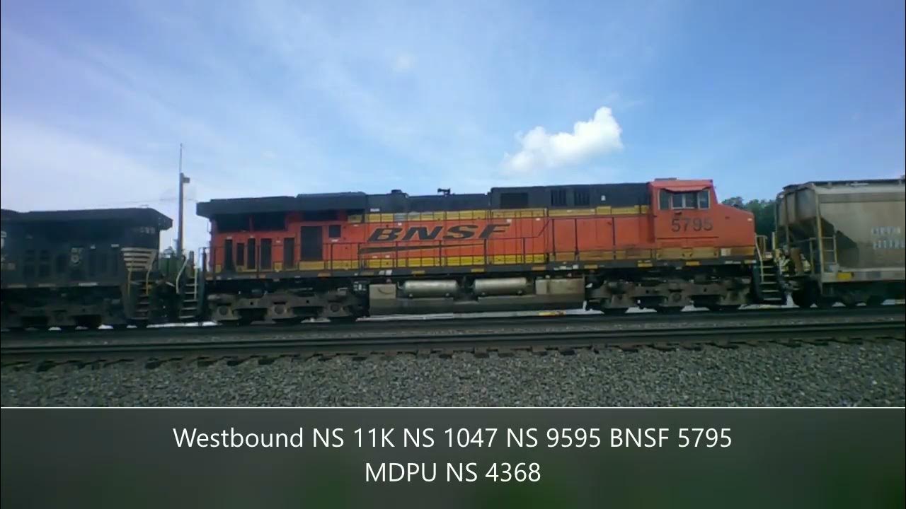 NS Pittsburgh Line Railfan Snapshots Of The Week NS 93X BNSF on NS 11K WFRX on NS 39G CSX on NS ...