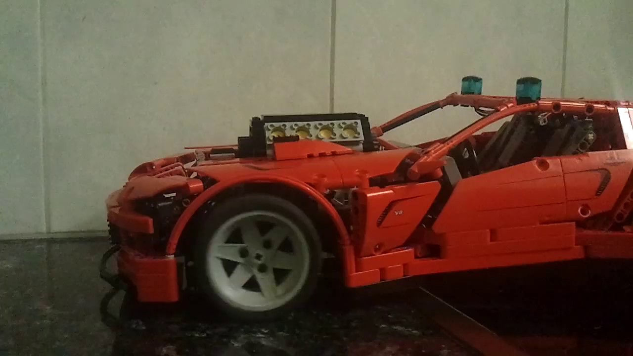 LEGO Technic 8070 SuperCar - modified - YouTube