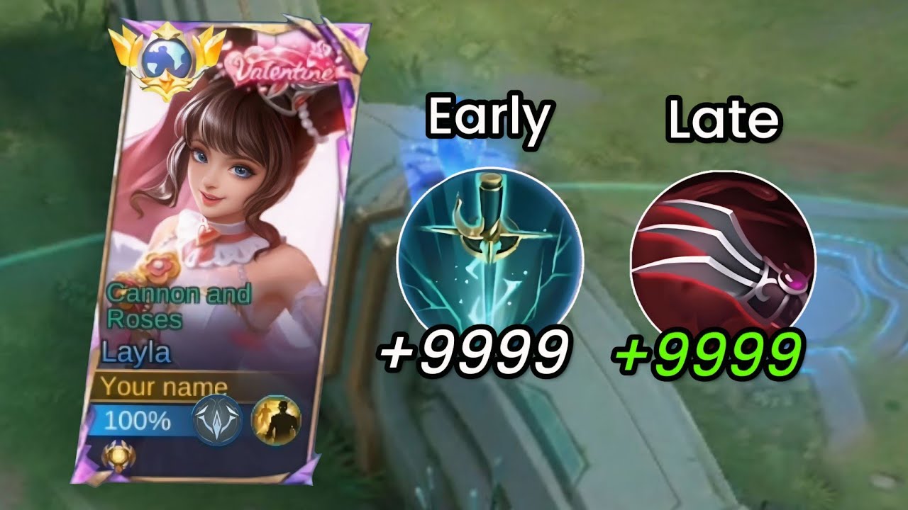 CARA MENJADI PRO PLAYER LAYLA😆 TUTOR LAWAN MUSUH KERAS & HEAL DERAS ...