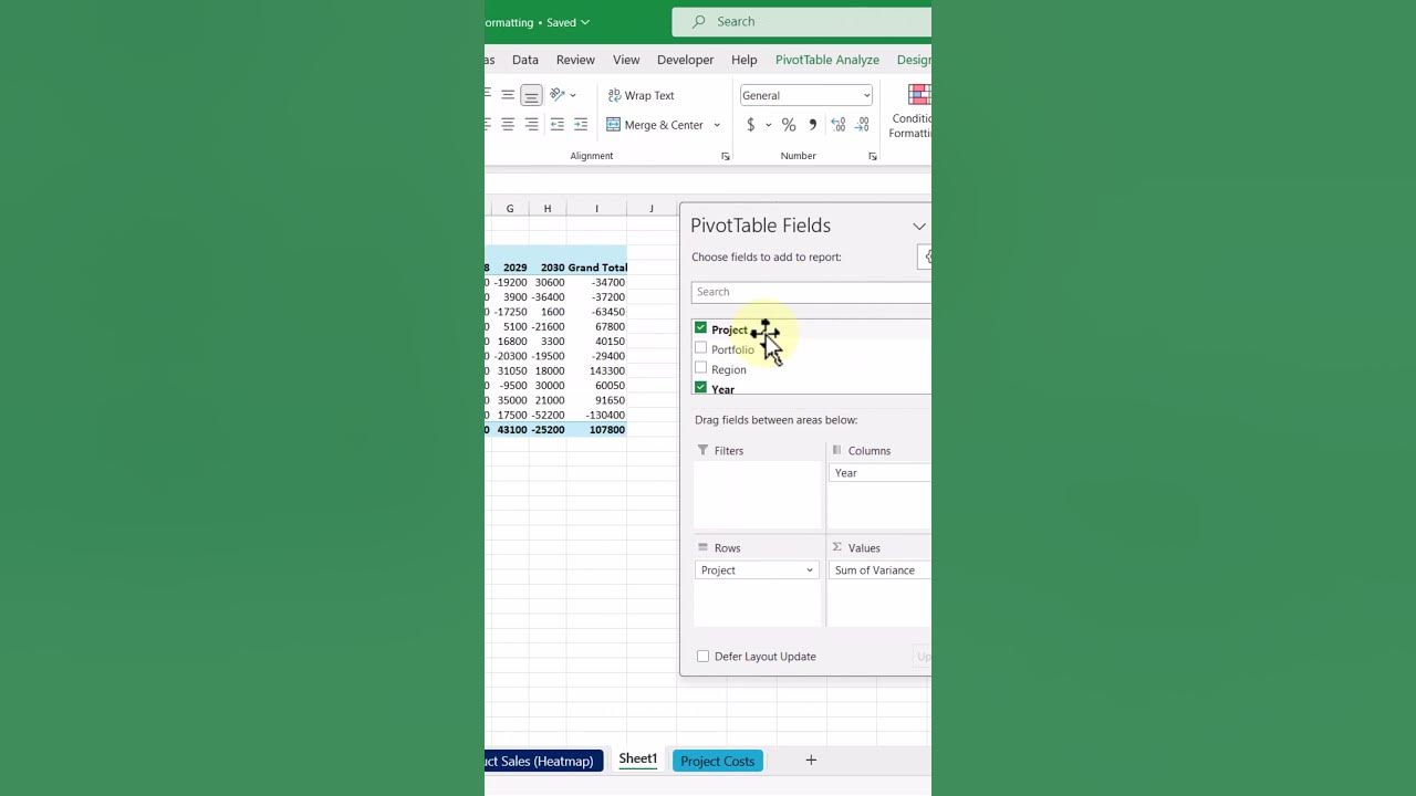How To Use Conditionalformatting In A Pivottable Excel Exceltips Exceltutorial Exceltricks 9260