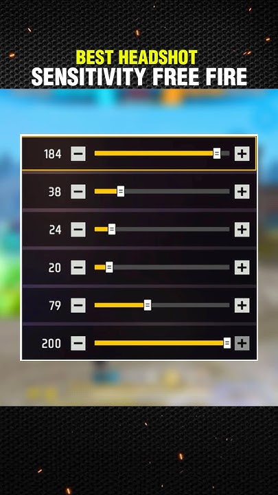 Best Headshot Sensitivity In Free Fire | Headshot Setting #freefire #shorts - YouTube