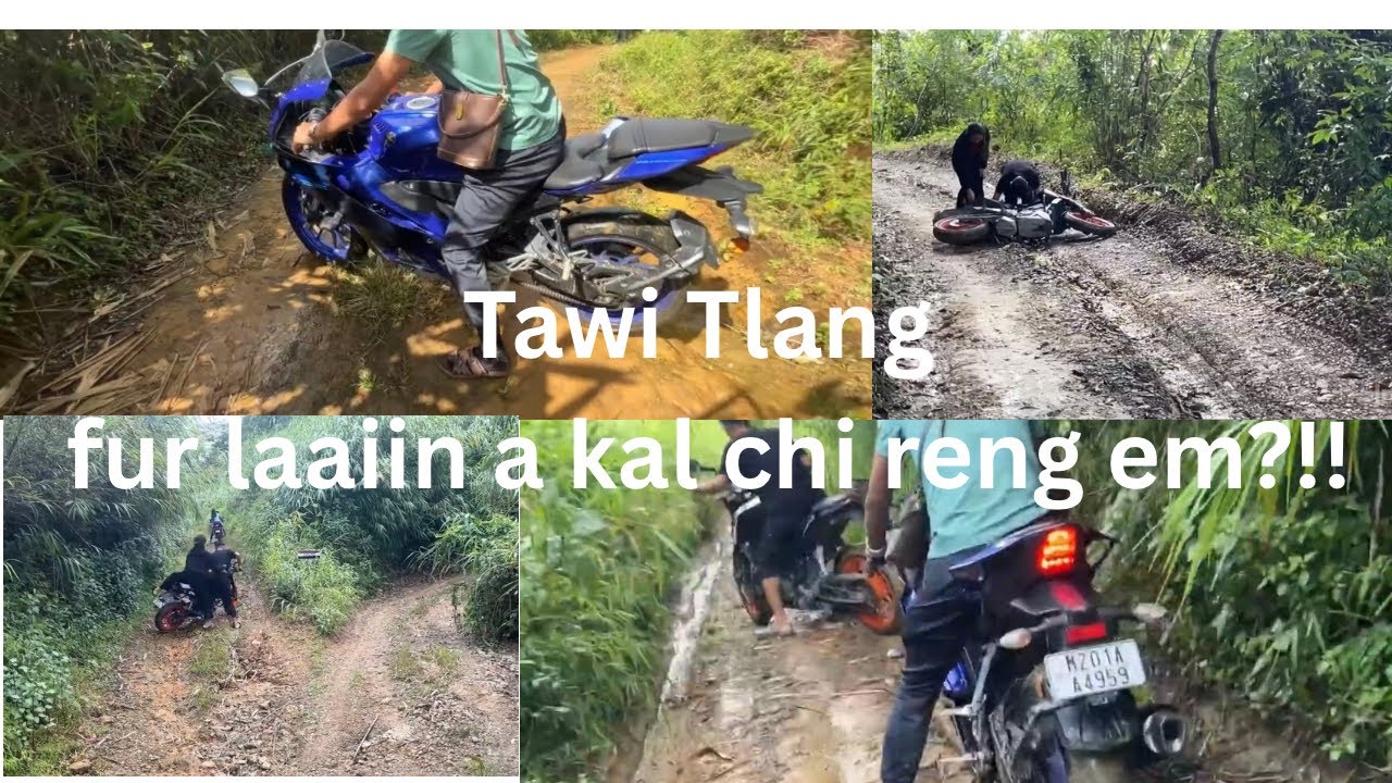 Tawi tlang Offroad with R15 V4,, Mipa chu tluk thuai thuai mai tur😌😌 ...