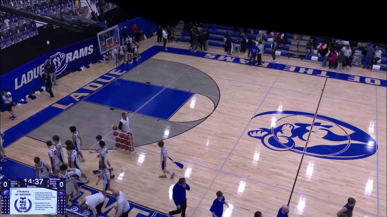 Ladue Horton Watkins High School vs Seckman High School Mens Varsity Basketball - YouTube