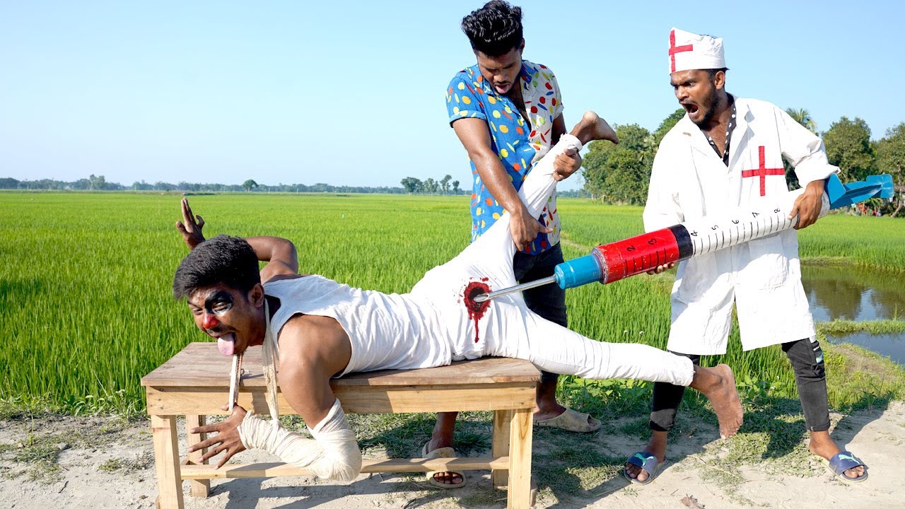 Must Watch New Comedy Video 2022 New Doctor Funny Injection Wala Comedy ...