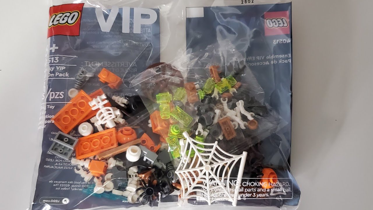 Lego Spooky Vip Add On Pack Review GWP 40513 - YouTube