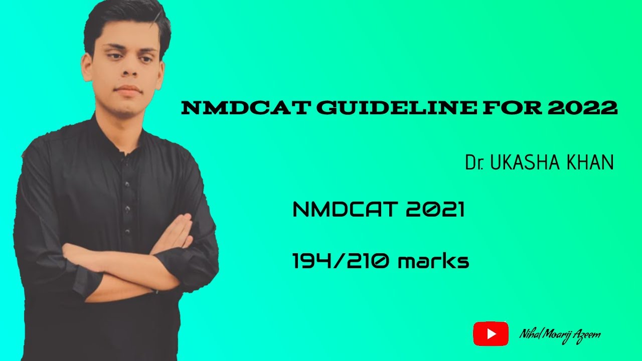 MDCAT 2022 Guideline by Dr. Ukasha Khan | Kemcolian | MDCAT Batch 2021 ...