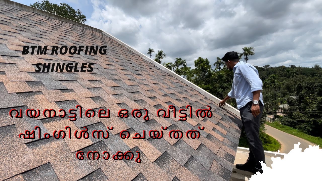 Roofing design Kerala india | Roofing shingles design | water proof ...
