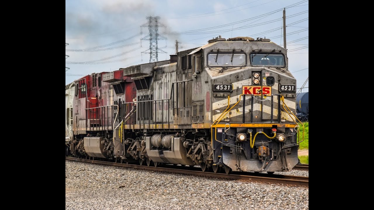 Grey Ghost Leads with 3 different CPKC Paint Schemes! - YouTube