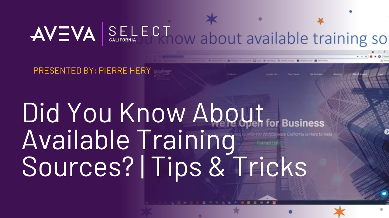 Did You Know About Available Training Sources? | Tips & Tricks - YouTube