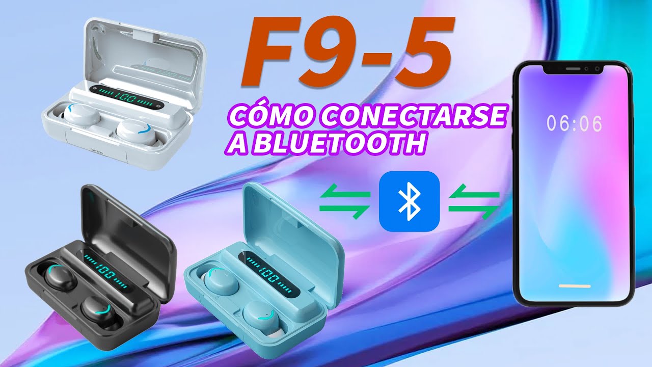 F9 5 Tutorial de emparejamiento de auriculares Bluetooth.TWS - YouTube