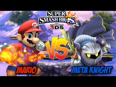 Super Smash Bros. for 3DS (2023) - Online Battles 127 (Mario Vs. Meta ...