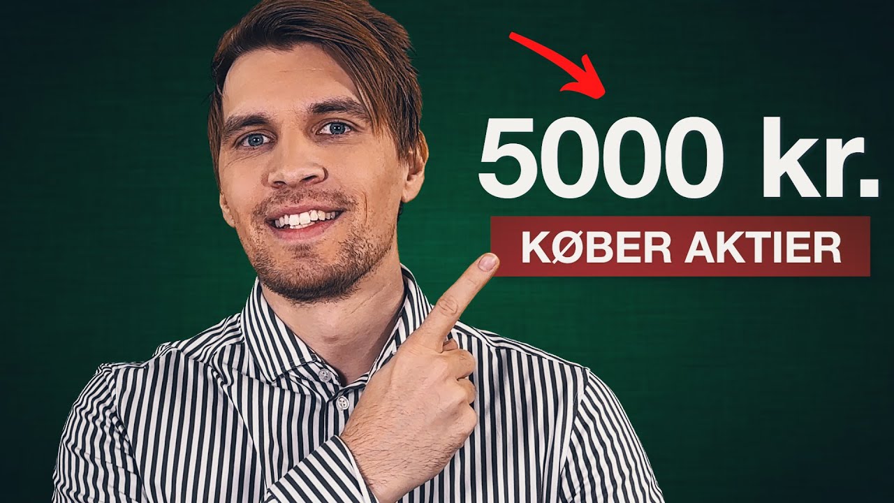 Min første aktieinvestering: Se hvordan jeg har investeret 5000 kr ...