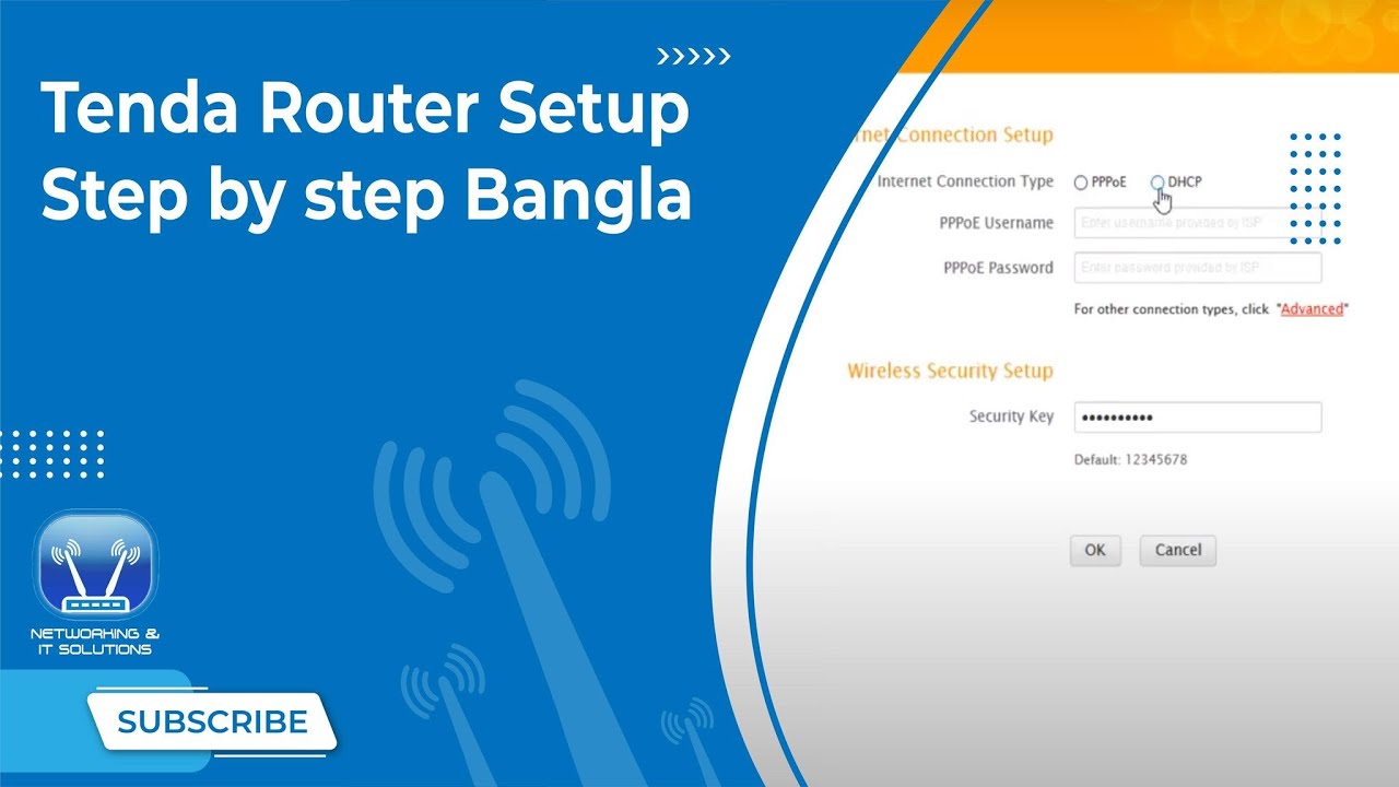 Tenda Router Setup Step by step Bangla - YouTube