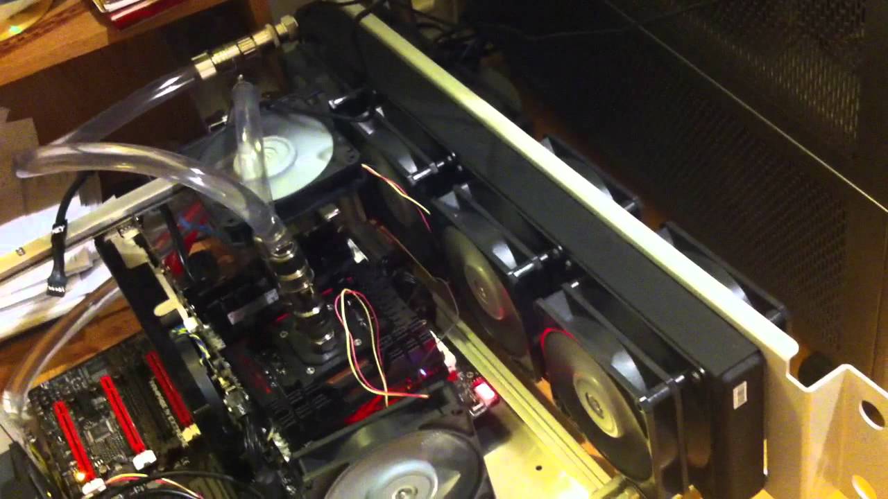 Test Rig for CPU Waterblock Round up - YouTube
