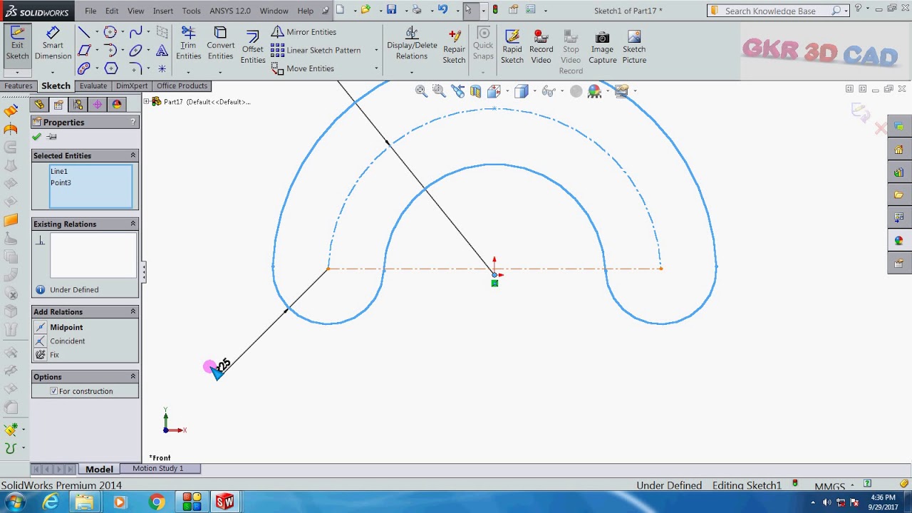 Solidworks tutorial| solidworks tutorial Slot - YouTube