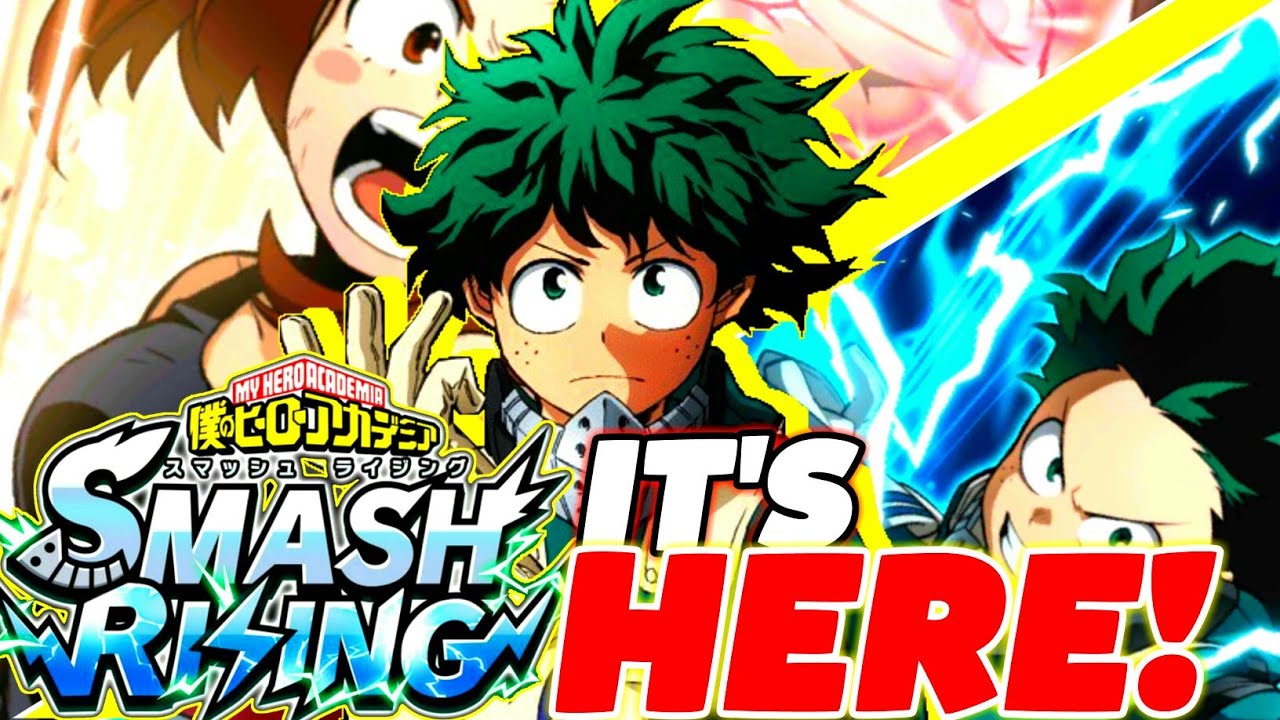 SMASH RISING IS HERE!! (My Hero Academia: SMASH Rising) [Gameplay ...