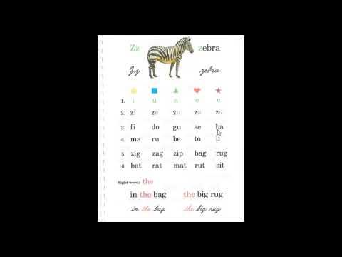 Consonant Z - Handbook for reading P35 - YouTube