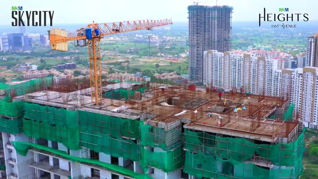 M3M 65th Avenue (M3M Heights & M3M Skycity) – Construction Update May ...