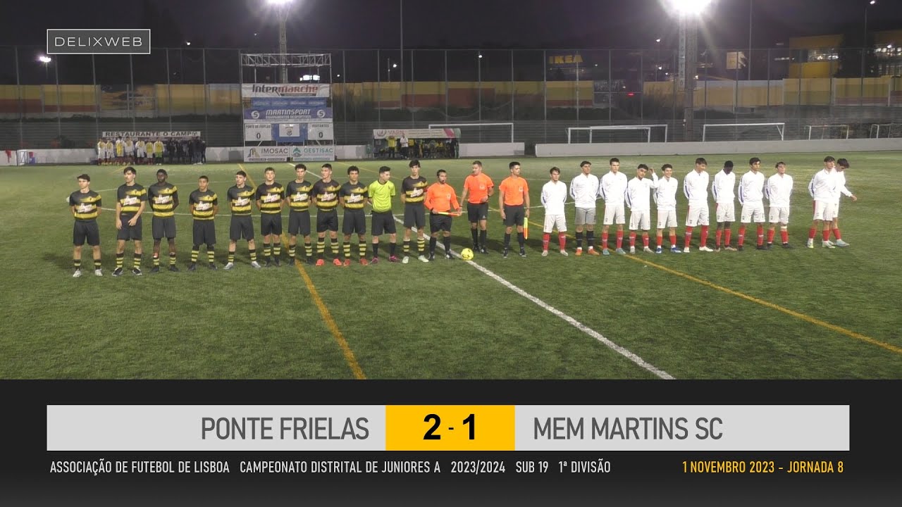 Ponte Frielas (2-1) Mem Martins [SUB19 J08] - YouTube
