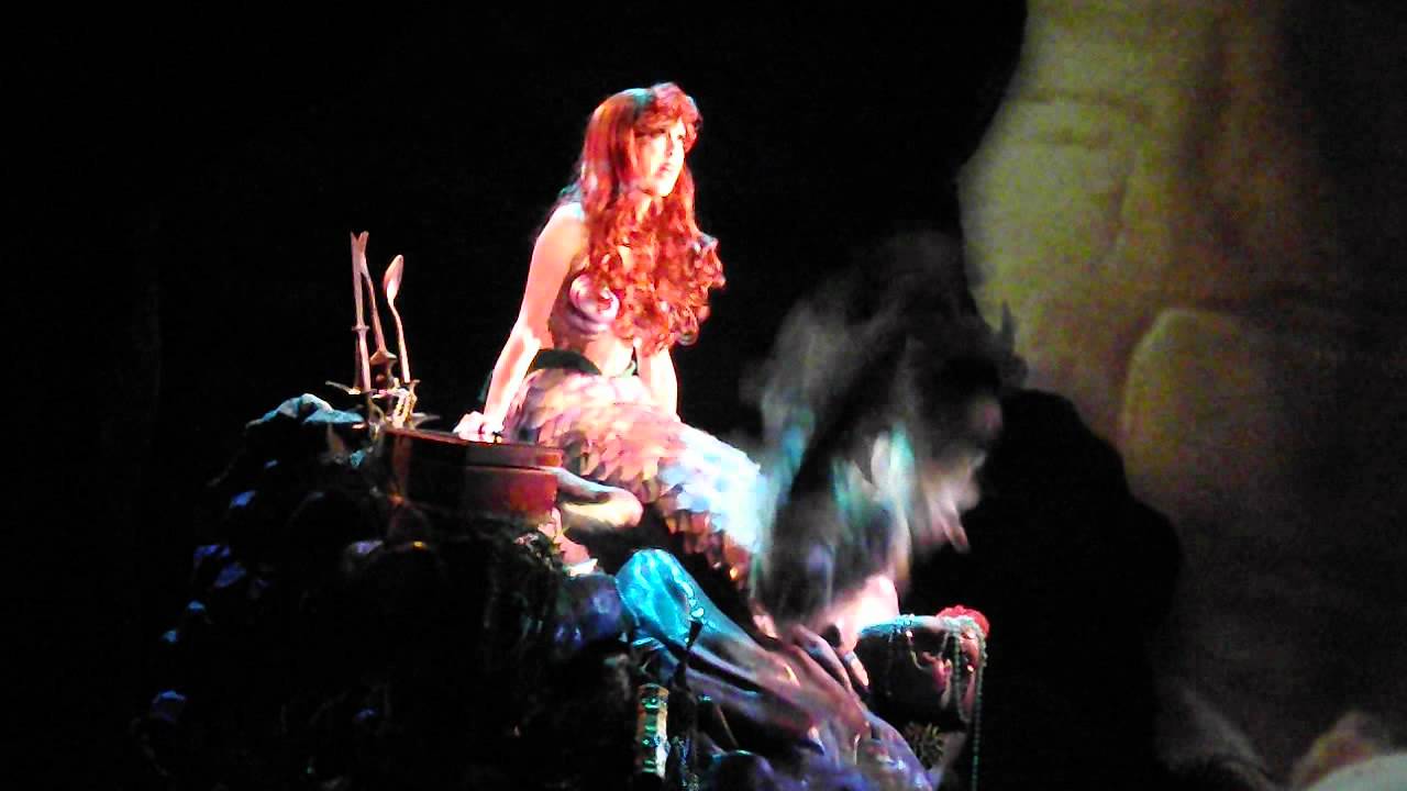 Ariel Sings! Disney World Orlando - YouTube