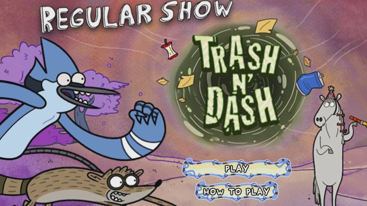 Regular Show: Trash N' Dash - YouTube