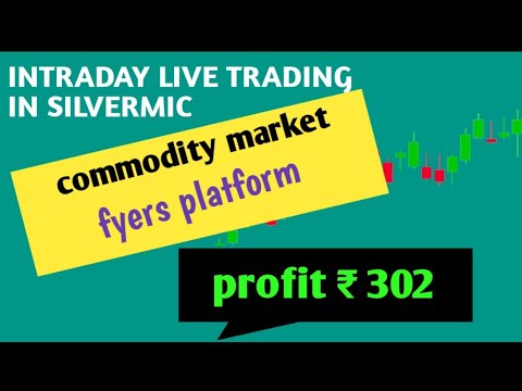 INTRADAY LIVE TRADING IN FYERS TERMINAL | COMMODITY MARKET | DRAG AND ...