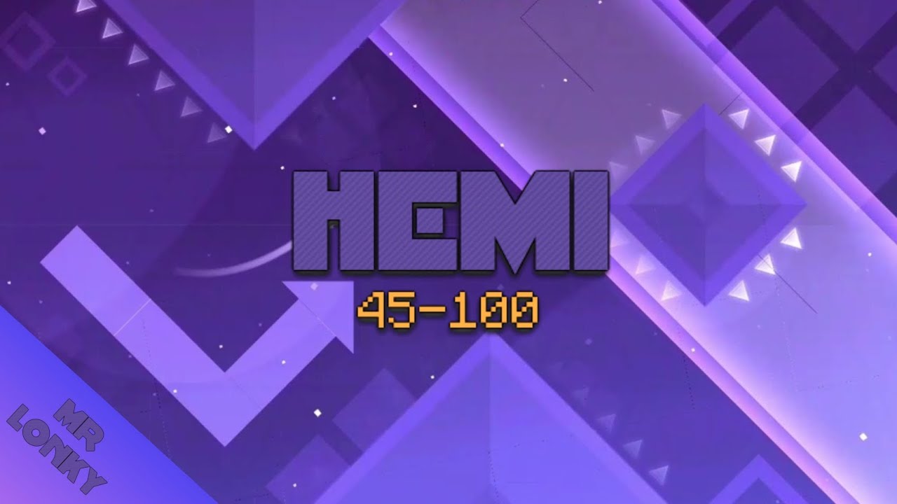 [PROGRESS #1] HEMI 40-100 | Geometry Dash - YouTube