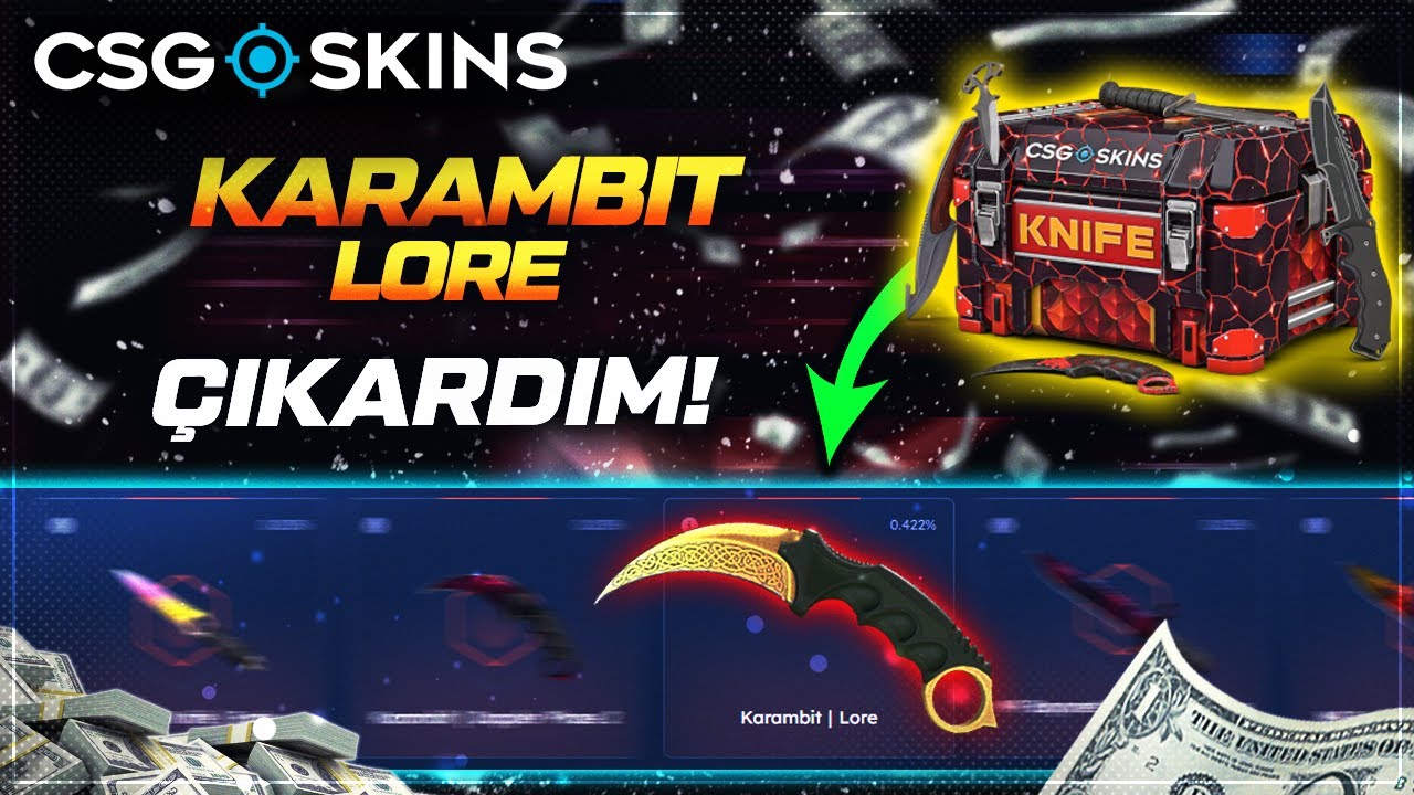 KASADAN KARAMBİT LORE ÇIKARDIK Csgo-Skins Promo Code - YouTube