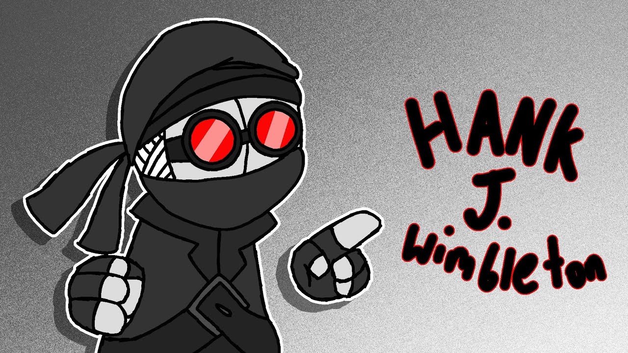 Hank from Madness Combat Speed Draw - YouTube