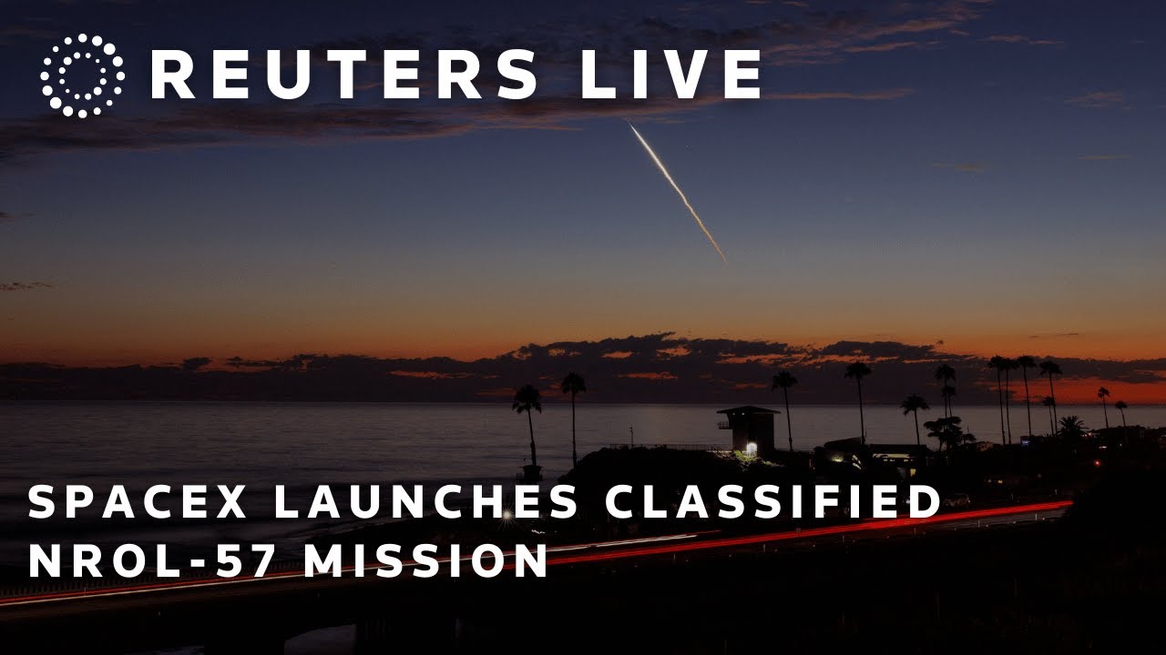 LIVE: SpaceX launches classified NROL-57 mission | REUTERS - YouTube