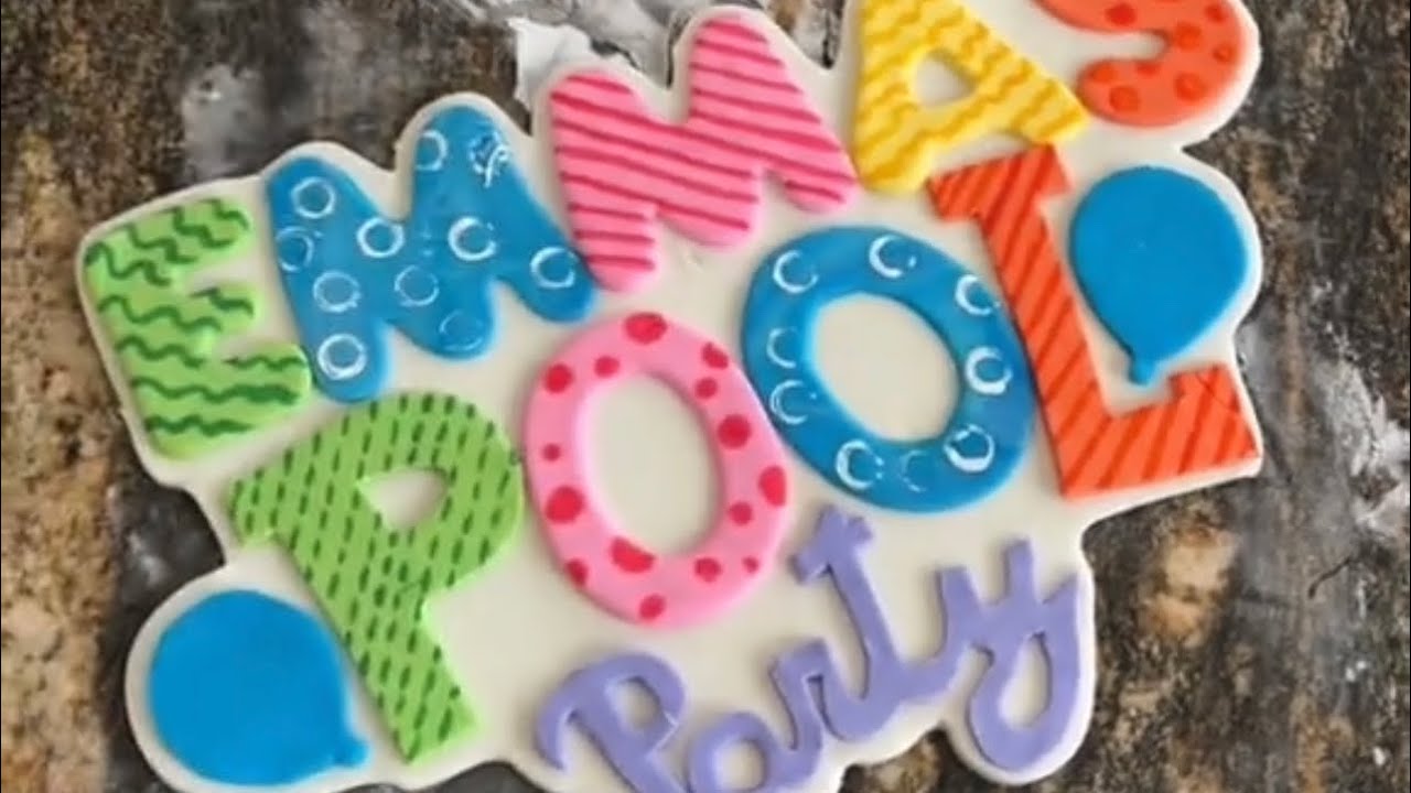 Topper Tuesday: pool party toppers - YouTube