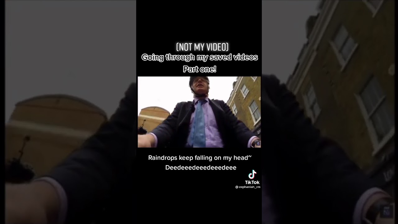 Boris Rain drops keep falling on my head - YouTube
