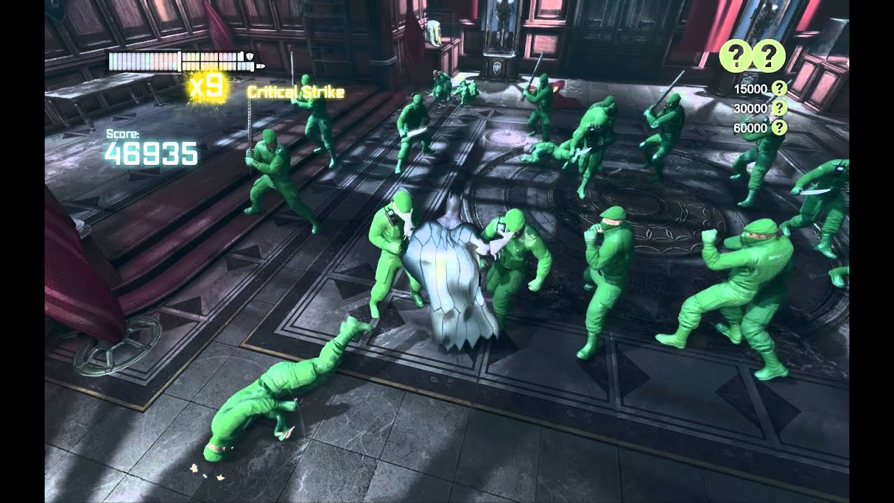 Batman Arkham City Green TYGER Guards - YouTube