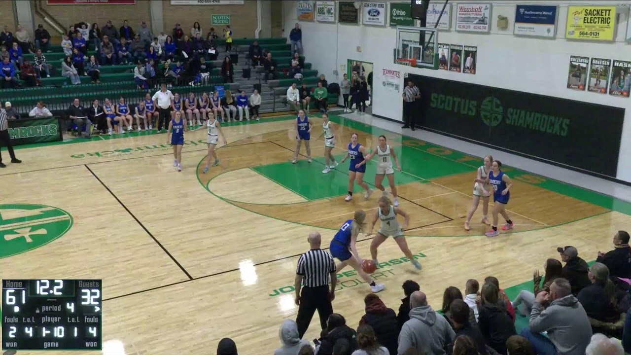 Scotus Central Catho vs Logan View High School Girls' Varsity ...