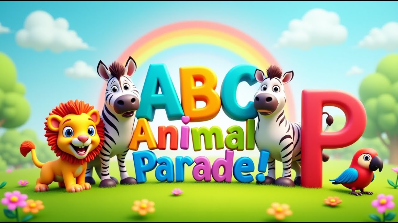 ABC Animal Parade 🎵 Sing and Learn the Alphabet with Animals! - YouTube