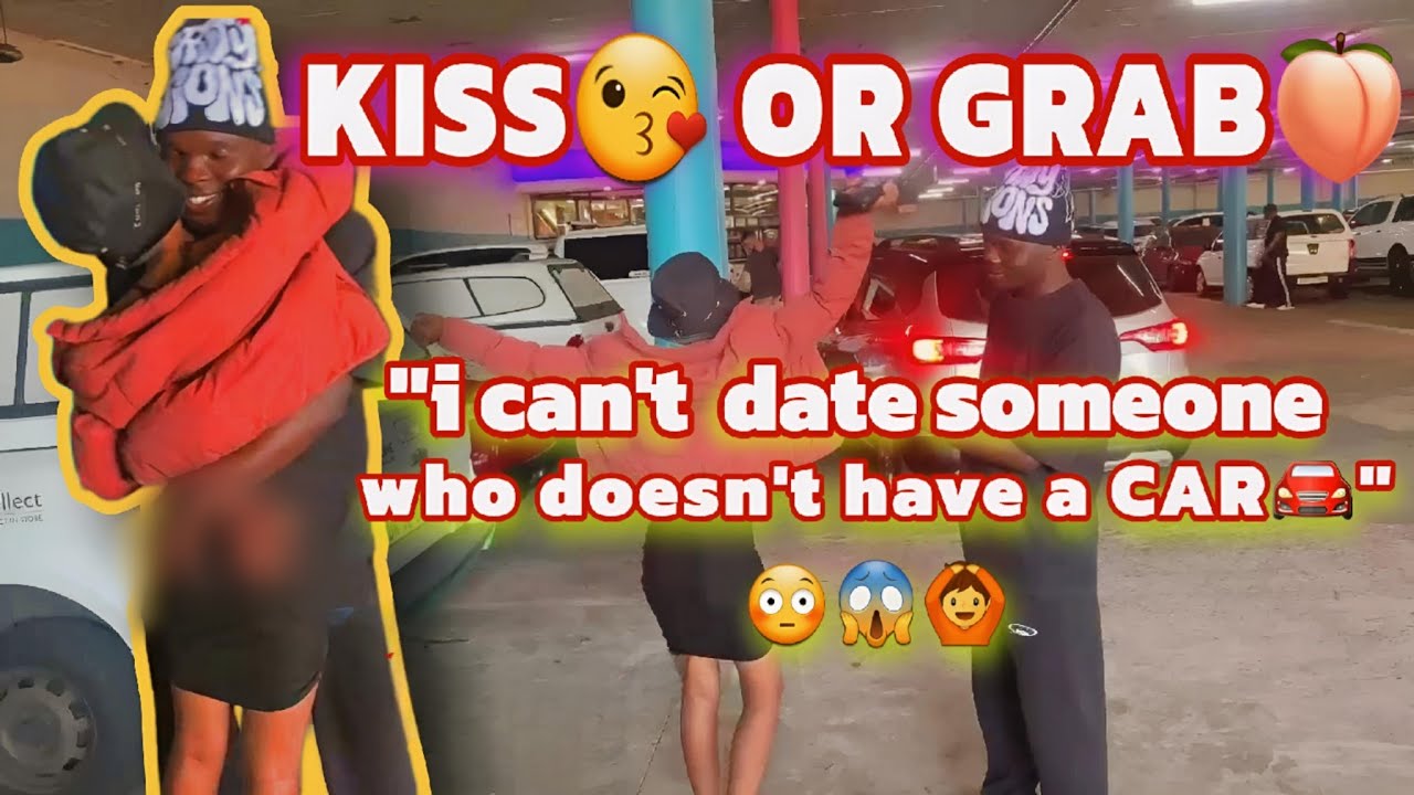KISS 😘 OR GRAB 🍑 public interview (South Africa edition 🇿🇦) crazy ...