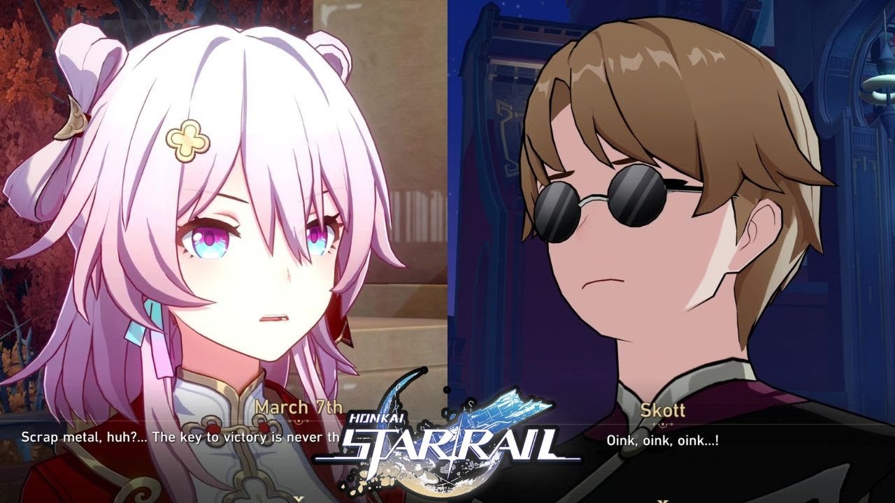 March 7th Wins Bet Against Skott Cutscene Animation | Honkai Star Rail ...