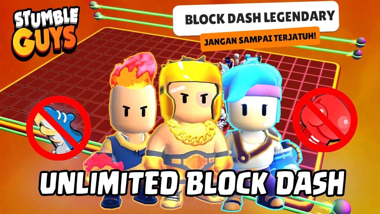 SERVER ASIA BLOCK DASH ENDLESS MENCARI 1000 WAVE - Stumble Guys ...