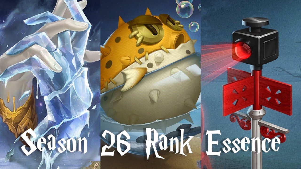 Identity V | Season 26 Rank Essence (S) Wax Artist, (A) Professor, (A ...