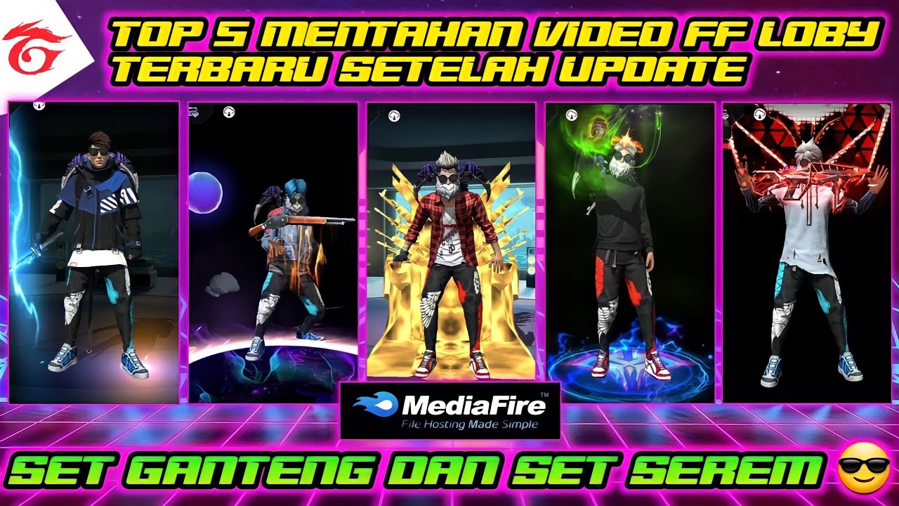 BAGI BAGI MENTAHAN VIDEO FF LOBY TERBARU SETELAH UPDATE || MENTAHAN FF ...
