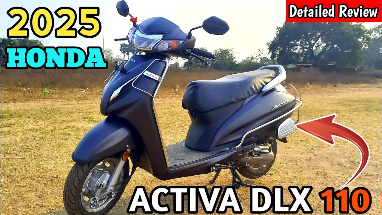 Honda Activa DLX 110 BS7 New Model 2025 Prize Features All Details ...