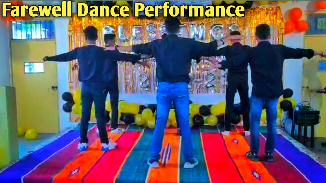 Farewell Dance Performance 🔥🔥 - YouTube