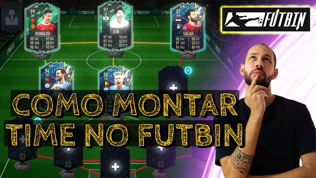 COMO MONTAR SEU TIME NO FUTBIN PARA SER ANALISADO EM LIVES - YouTube