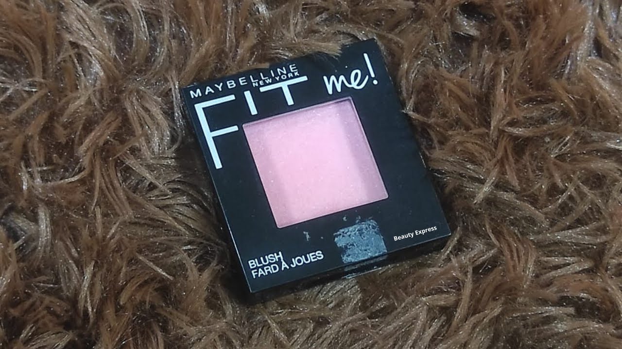 Maybelline Fit Me Blush Review | Shade Rose 30 | Powder Blush - YouTube