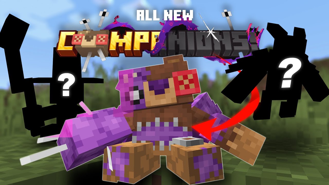 This mod adds INSANE COMPANIONS to MINECRAFT - YouTube