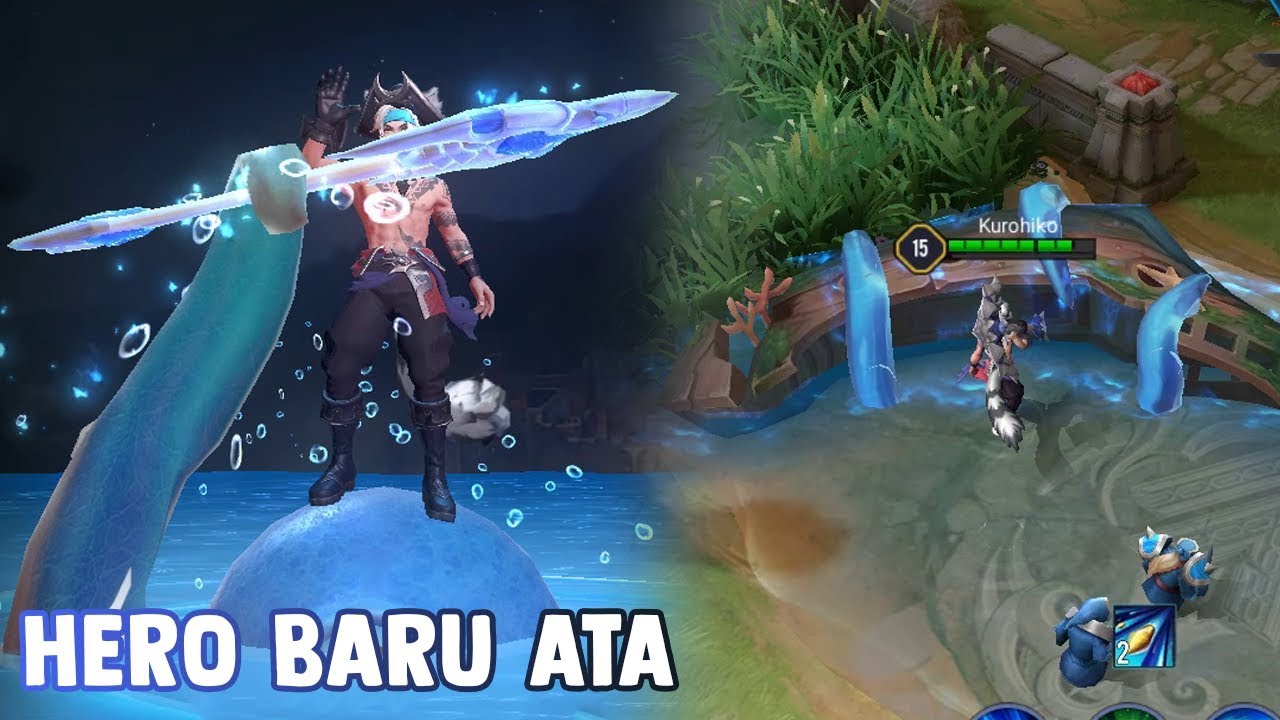 Hero Baru AOV Ata Halilintar, Skill 3 bisa nge Block Jalanan dan Musuh ...